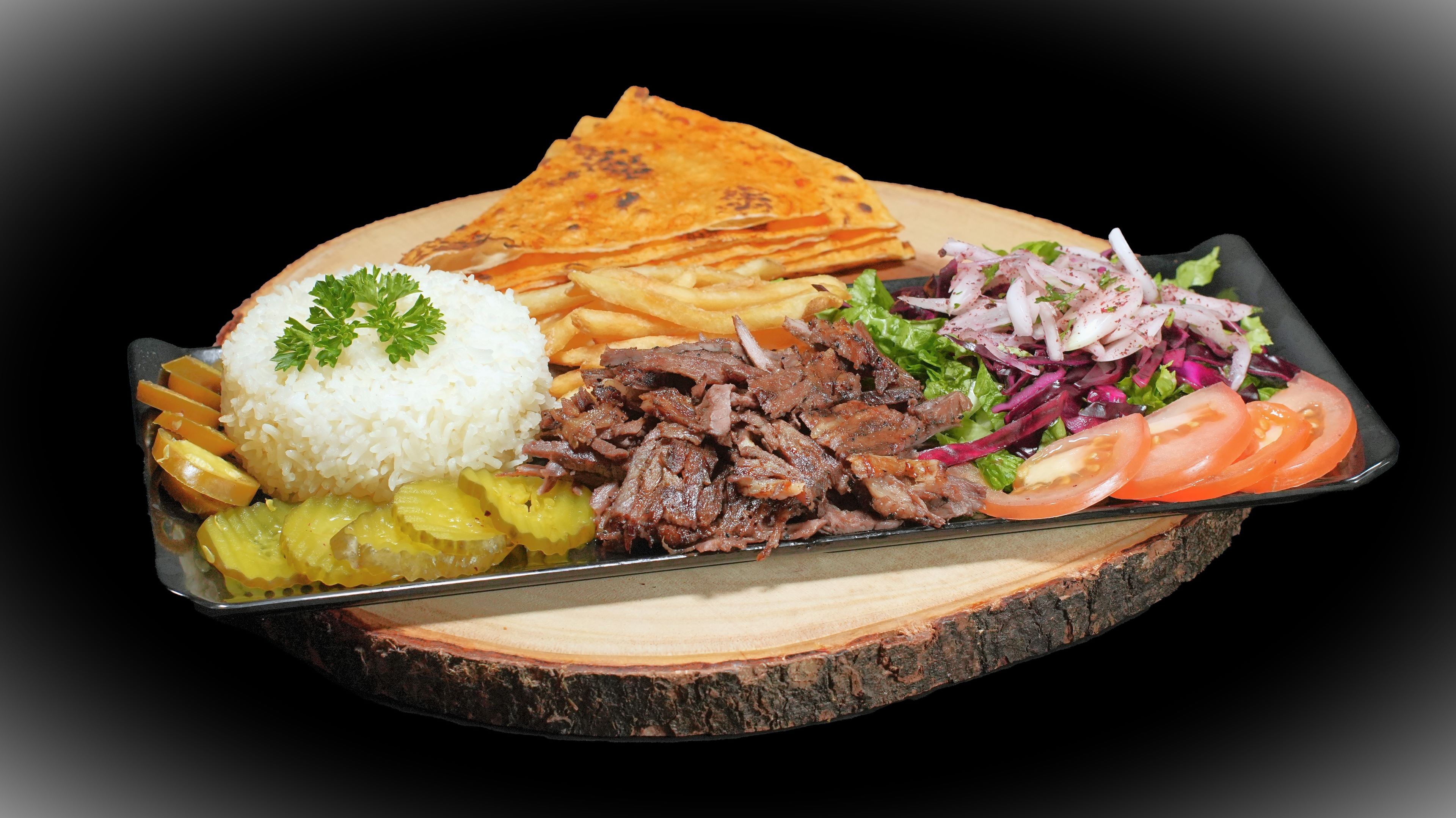 Beef Doner Platter | Doner Delight