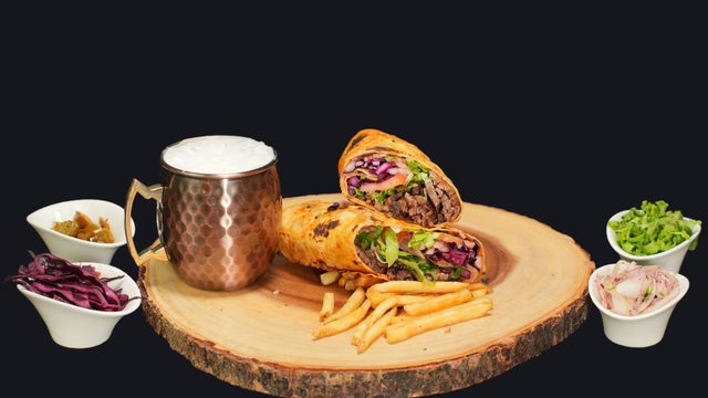 Beef Doner Wrap Combo