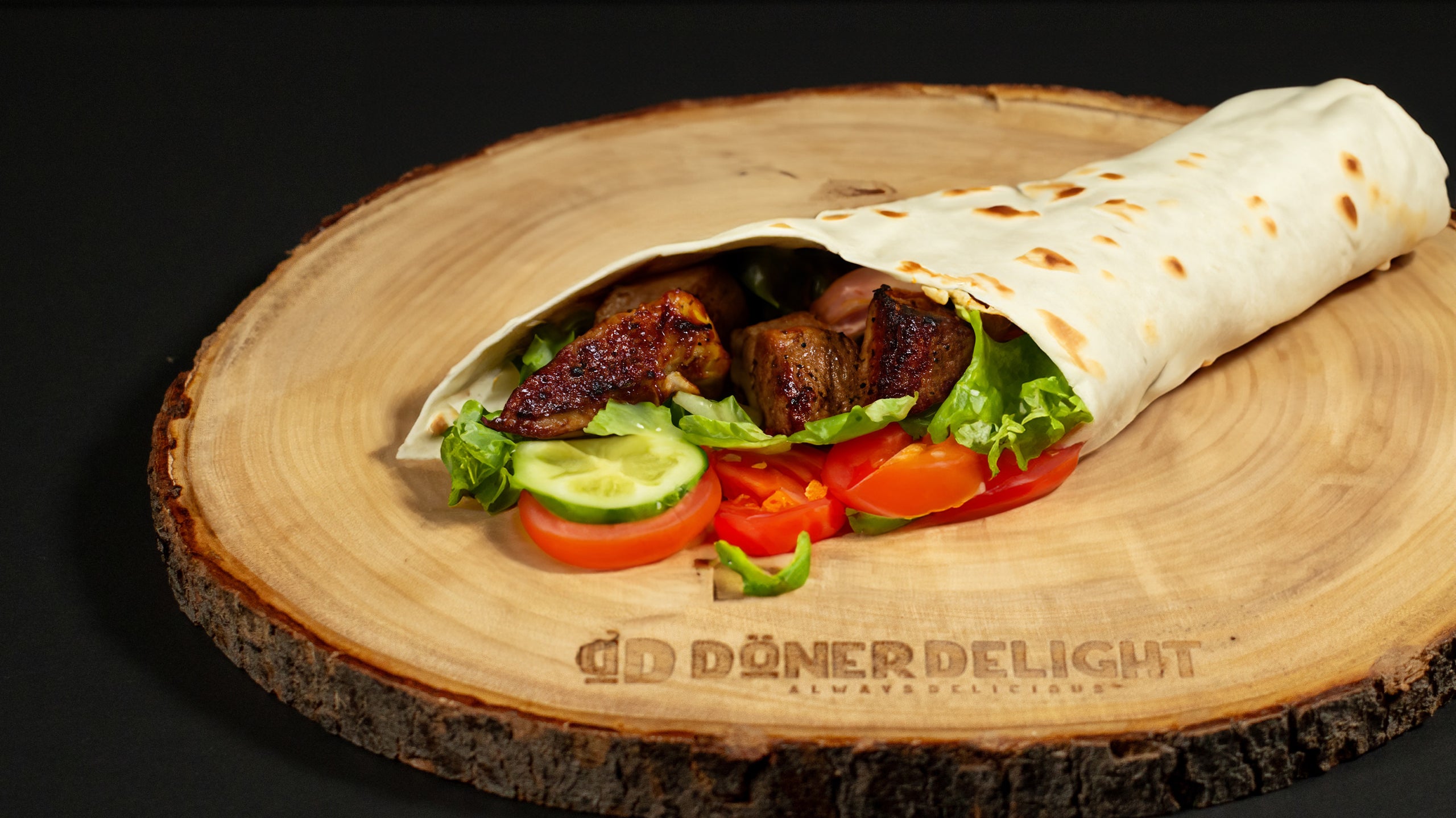 Lamb Shish Wrap | Doner Delight